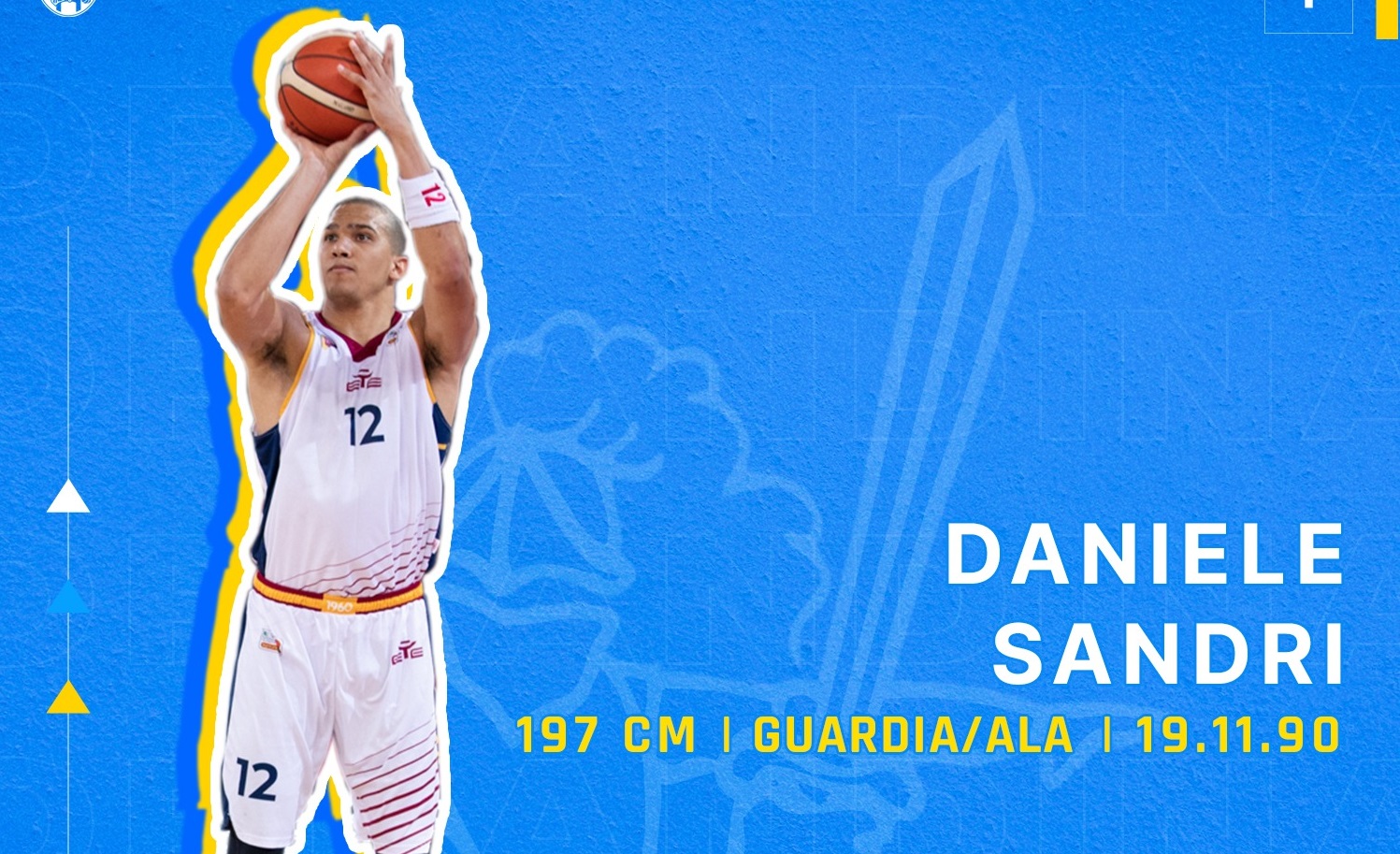 BASKET. Daniele “Rio” Sandri è un nuovo giocatore dell’Orlandina ...
