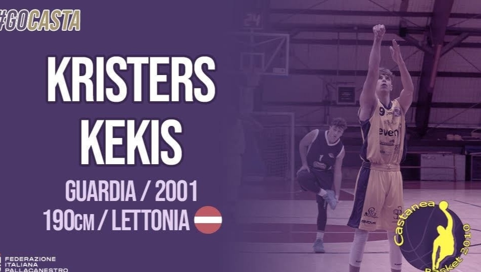 CASTANEA BASKET: Presentato Kristers Kekis, nuova guardia di spessore ...