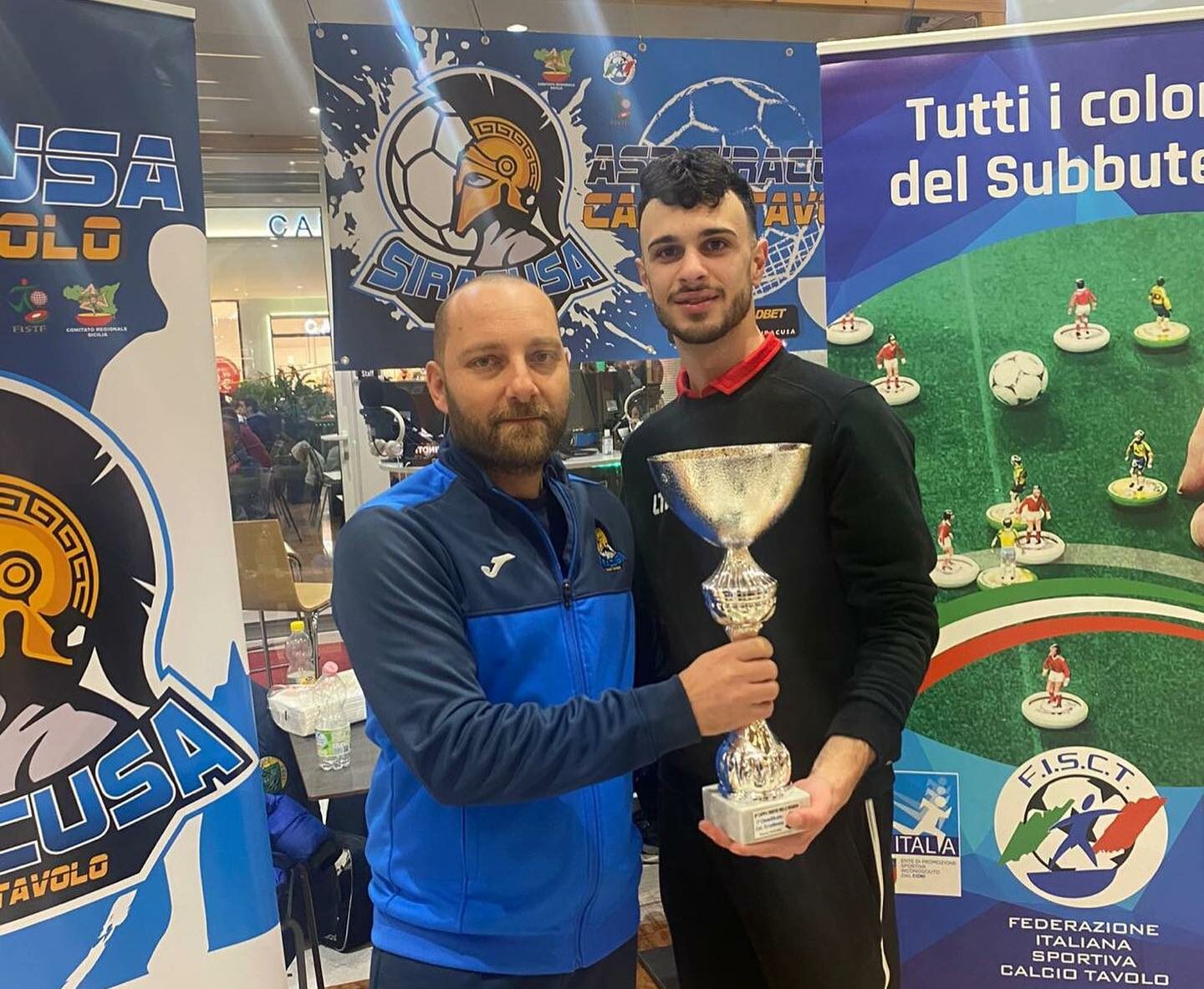 SUBBUTEO - Il Barcellona Calcio Tavolo nel siracusano a podio con i ...