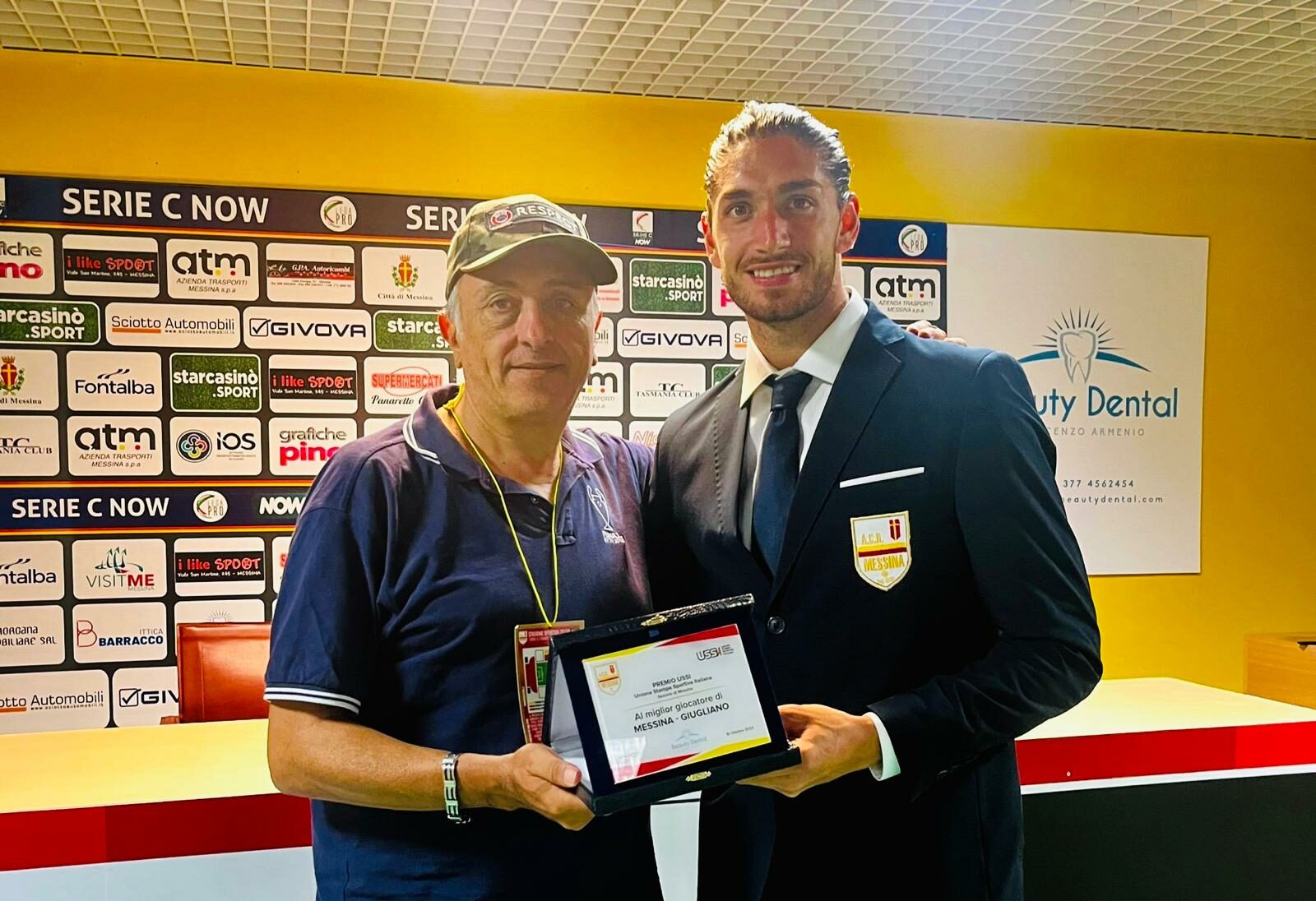 PREMIO USSI - Plescia è il miglior giocatore di Messina-Giugliano ...