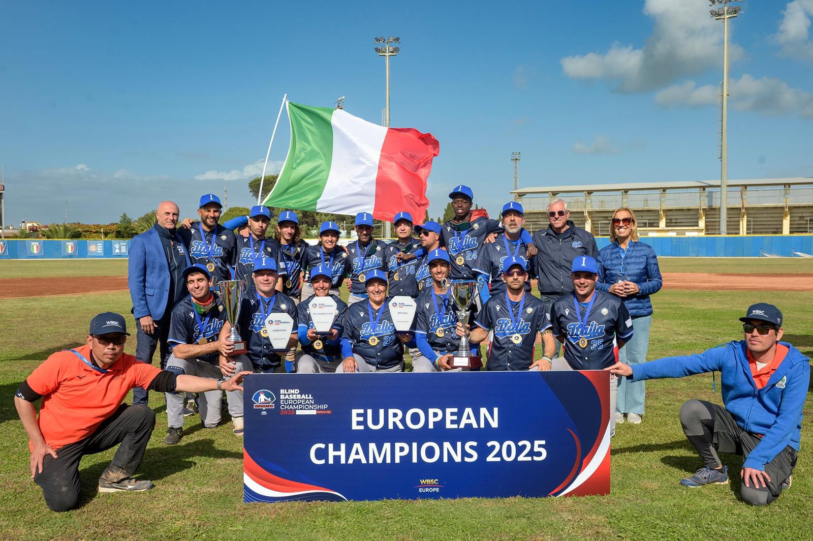 L’Italia del Baseball per Ciechi è Campione d’Europa 2025: una medaglia ...